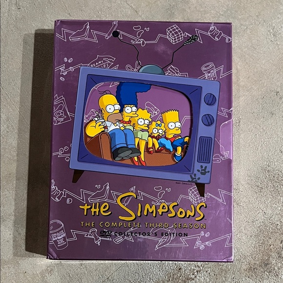 Media | The Simpsons Complete Third Season Dvd | Poshmark